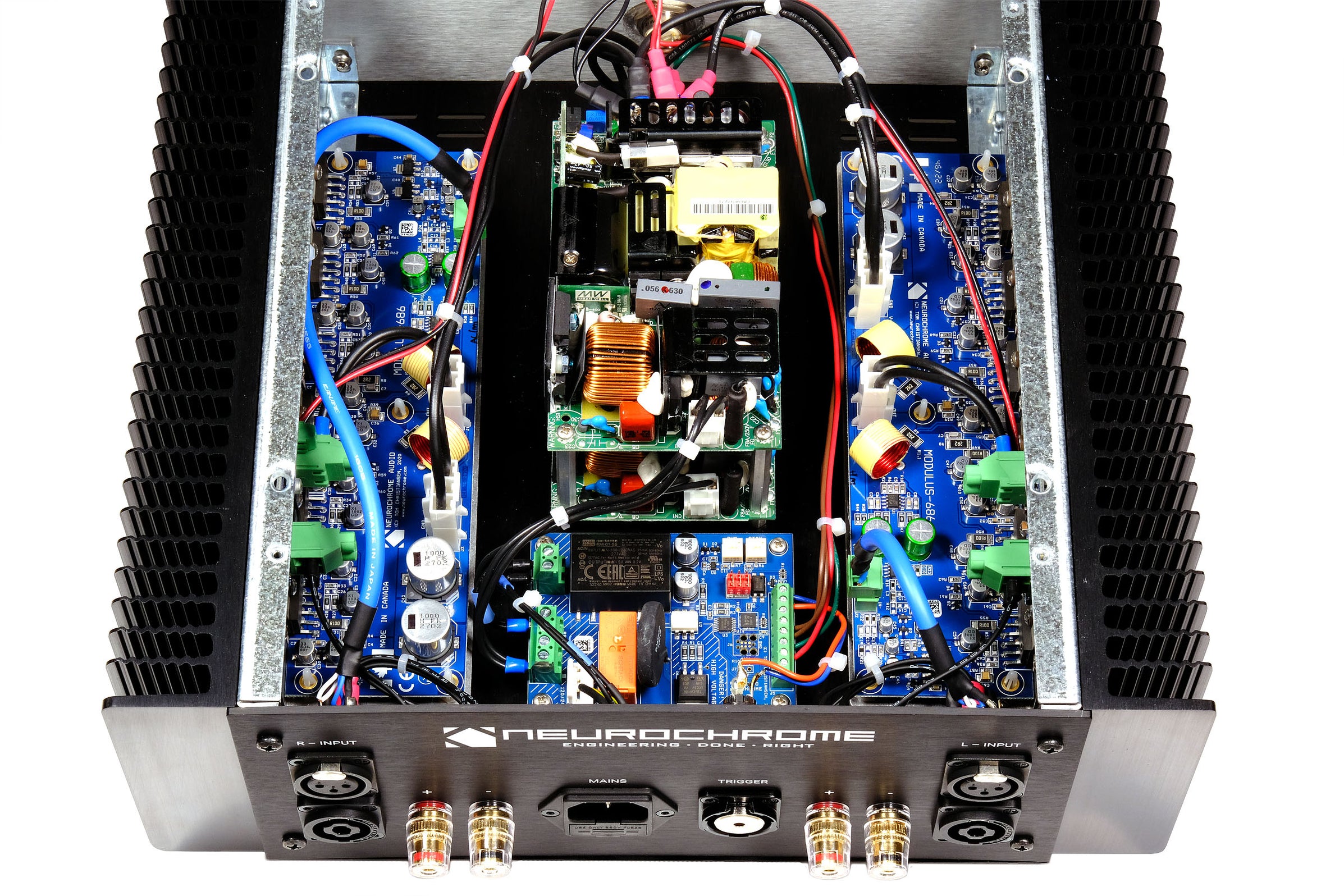 Modulus-686 Safe-n-Sane Audio Power Amp | Neurochrome
